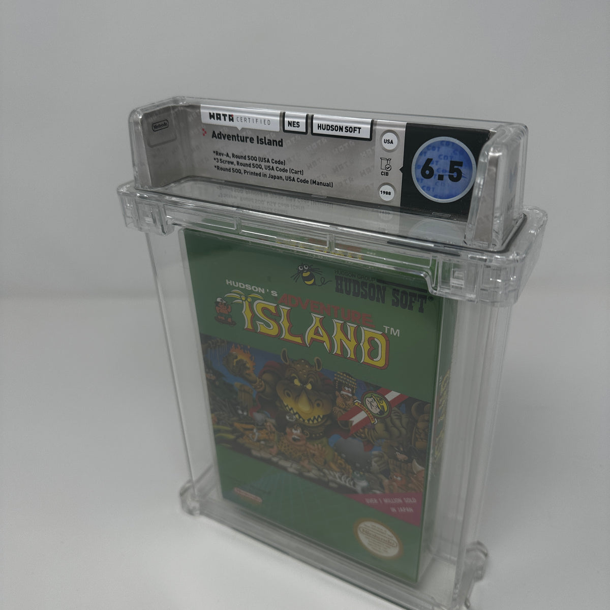 Adventure Island - Wata 6.5 CIB Nintendo NES Video Game – Neat Stuff Vault