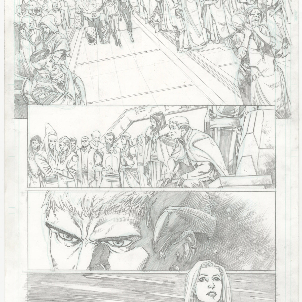 Captain Marvel #18 (152) pg 8 Original Comic Art by Cory Smith – Neat ...