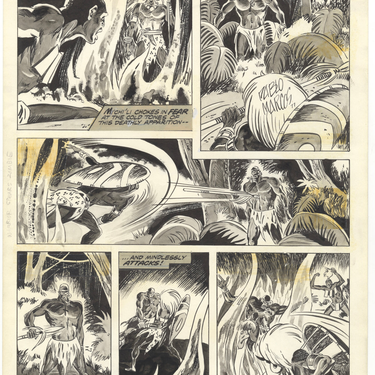 Marvel Preview # 12 pg 37 by Bob Brown – Neat Stuff Vault