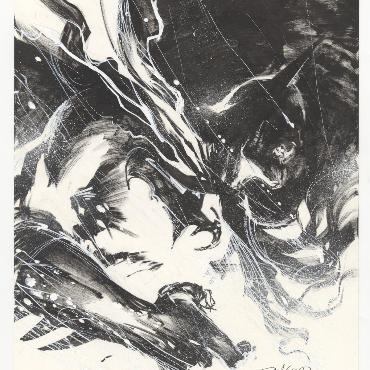 Batman Specialty Illustration by Stuart Sayger – Neat Stuff Vault